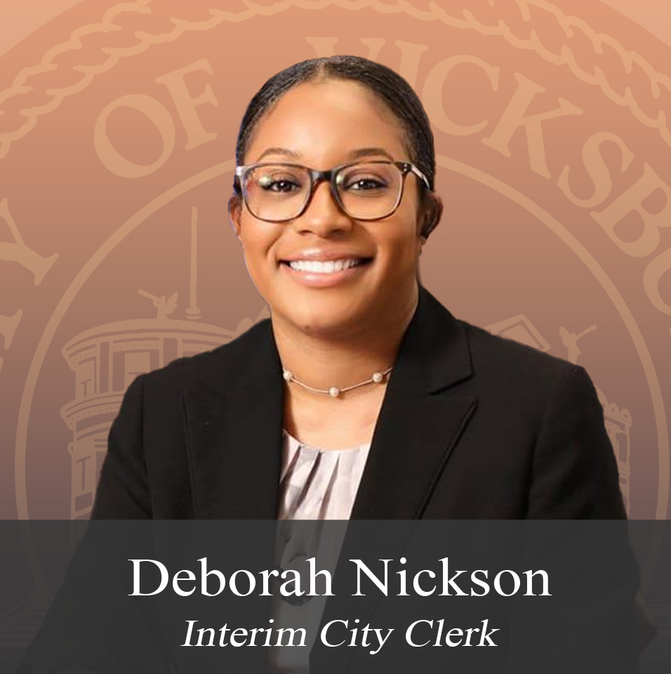 City Clerk Contact Information | City of Vicksburg, Mississippi